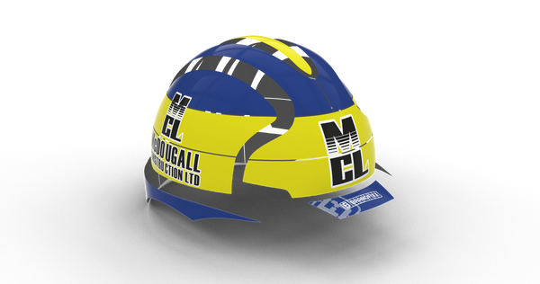 McDougall Construction Helmet Design - BLACK Base Helmet – Vehicle ...