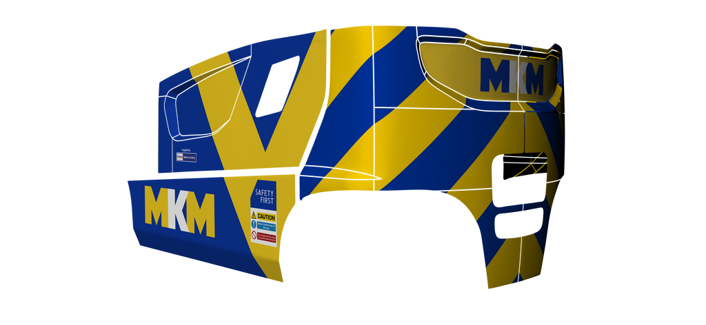 Doosan B35X-7 4 Wheel Electric Counterbalance Truck - MKM Design ...