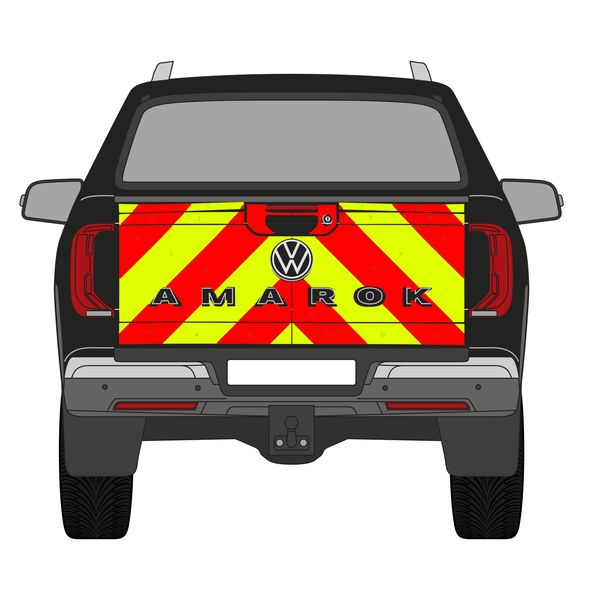 Volkswagen Amarok Mk1 4x4 Pickup Rear Chevrons (2010+) - Chapter8 Shop ...