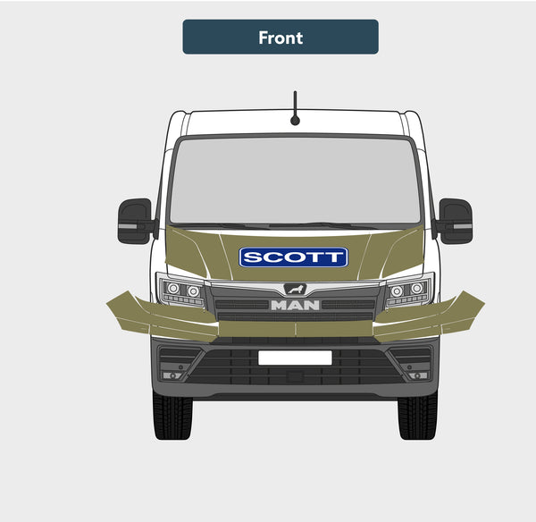 MAN TGE POD Tipper 2025 - Elite Signs - Andrew Scott Design – Vehicle ...
